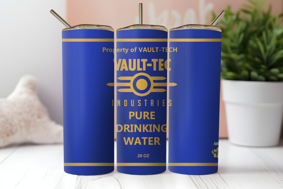 Vault-Tec Pure Drinking Water. Traditional Version – SpanglerArt